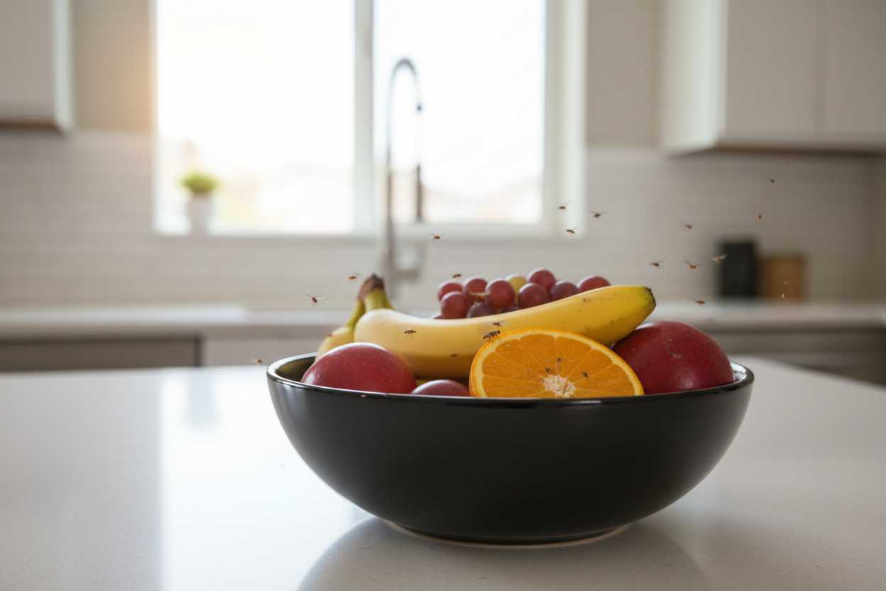Fruit Flies in Your Apartment? Here's Why They Won't Go Away (And How ...